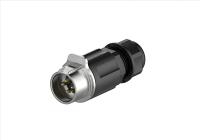 China LP20 Series 4-Pin 20A Waterproof Connector IP67 500V Metal Plastic for sale