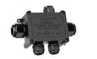 China Waterproof Cable Junction Box, 1 Port Input to 4 Outputs, IP68 Rated for sale