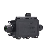 China Waterproof Electrical Junction Box IP68 1In2Out Outdoor Cable Connector Through-Type for sale