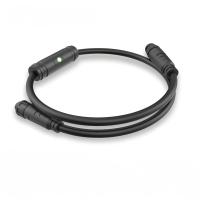 China UL94 V-0 Waterproof Electrical Connector with LED Indicator and Operating Temperature -40°C to 105°C for sale
