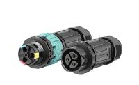 China M23 Series Waterproof Circular Connector with 30A Current Rating 100% Dustproof and UL94 V-0 Flame Resistance for sale