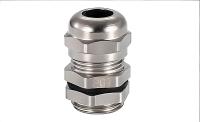 China PG7 IP68 Waterproof Metal Cable Gland  Nickel Plated Brass Heavy Duty for sale