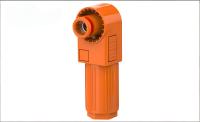 China PG50A-OR-IP67 Fixed (Non-Rotatable) Energy Storage Connector - Orange Positive, Stud Mount for sale