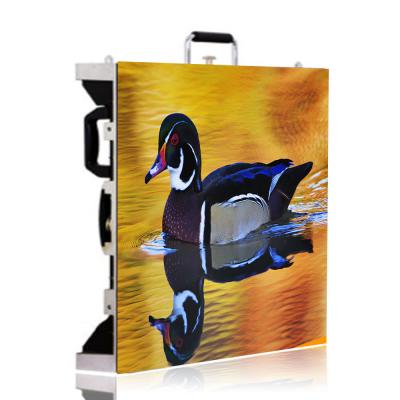 China P3.91mm Outdoor Rental LED Display 500x500mm Die Casting Aluminum Cabinet 65536 Pixels for sale