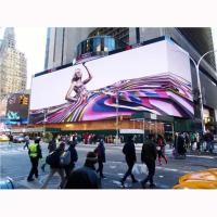China High Refresh Rate Outdoor Advertising LED Display 4 Scan Mode Protection Level IP65 for sale
