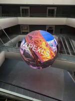 China Advertising Flexible LED Display Screen P10 Spherical Led Display 1R1G1B for sale
