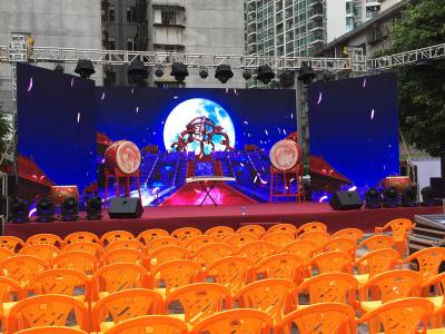 China P5 Outdoor Rental LED Display 140° Wide View Angle SMD2727 5500cd/m2 Low Power for sale