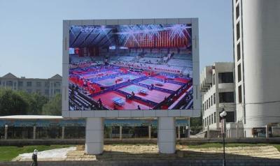 China P6 Outdoor SMD Full Color LED Display 768x768mm Die Cast Aluminum Cabinet 7000cd Brightness for sale