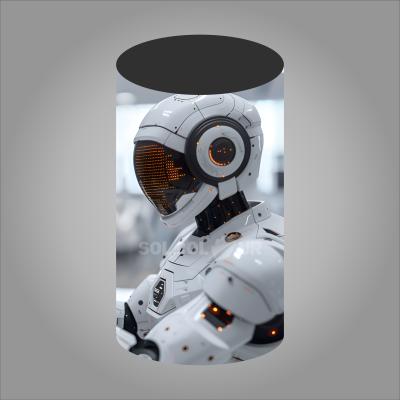 China P2.5mm Flexible LED Display Screen 320x160mm Cylindrical Indoor Panel for sale