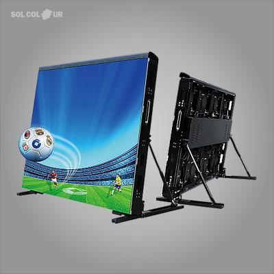 China 960x960mm P8 P10 Stadium Perimeter LED Display IP65 5000cd/m² with Soft Mask for sale