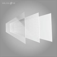 China Flexible Transparent LED Film Screen Module Glasses Installation Wide Viewing Angle for sale