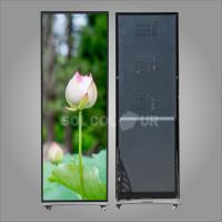 China Movable Splicable LED Poster Display 640x1920mm P2.5 600nits for sale