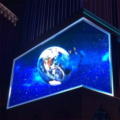 China P5.7 Naked Eye 3D LED Display 3840Hz-7680Hz 6500nit Outdoor Advertising Screen IP65 for sale