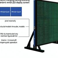 China Rental LED Display Screen 147456 Dot/m2 Pixel Density 7.5kg Cabinet Whisper-quiet Operation for sale