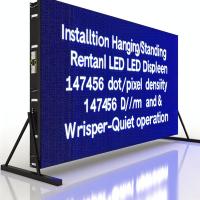 China Rental LED Display Screen 147456 Dot/m2 Pixel Density 7.5kg Cabinet Whisper-quiet Operation for sale