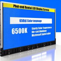 China Indoor Rental LED Display Screen 192x192 Resolution Die-cast Aluminum Cabinet 500x500mm for sale