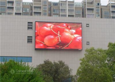 China P10 Outdoor LED Display 35W SMD3535 Video Wall Panel 1/4 Scan 320x160mm for sale