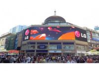 China Energy Efficient Outdoor Fixed LED Display 35W 1/4 Scan Mode Constant Drive for sale