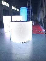 China P5mm Cylindrical SMD2727 Flexible LED Display Screen Wide Viewing Angle for sale