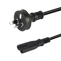 China C7 Cloverleaf Australian Power Cord Cable 1.2m 4ft SAA Certification for sale