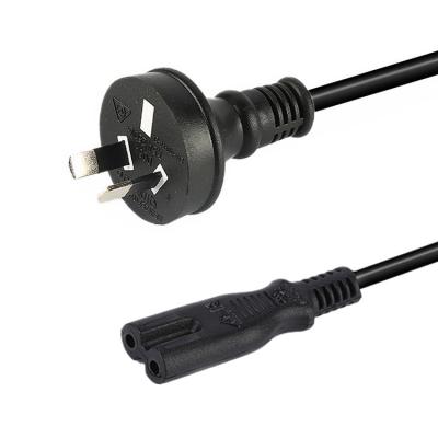 China C7 Cloverleaf Australian Power Cord Cable 1.2m 4ft SAA Certification for sale