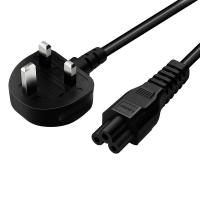 China 5a Fuse Uk C5 Power Cable For Laptop 5amp Ac Computer USB 3 Prong for sale
