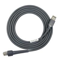China 10ft 3M Gray USB Scanner Cable CBA-U25-S09ZAR For Symbol LS2208 for sale