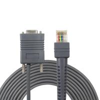 China Straight RJ45 To RS232 Scanner Cable For Symbol Zebra DS3578 for sale