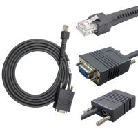 China Straight RJ45 To RS232 Scanner Cable For Symbol Zebra DS3578 for sale