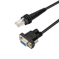China Straight 6.5Ft Barcode Scanner Cables , Rs232 Db9 Cable CBL-020-300-S00 for sale