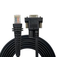 China 10 Feet Barcode Scanner Rs232 Cable RJ48 To DB9 For Honeywell HHP for sale