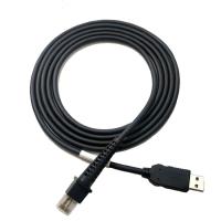 China Flexible Barcode Scanner Cables 7ft Ps2 Kwb Keyboard Wedge To Usb for sale