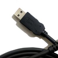 China Flexible Barcode Scanner Cables 7ft Ps2 Kwb Keyboard Wedge To Usb for sale