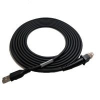China 3m 5m Barcode Reader Cable USB To Rj50 For Gd4100 Gd4310 Scanner for sale