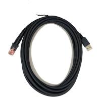 China 5m 16.4 feet USB to Rj48 cable for Datalogic GD4130 GD4110 GD4100 GD4330 GD4310 barcode scanner cables for sale