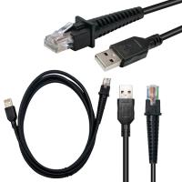 China 5m 16.4 feet USB to Rj48 cable for Datalogic GD4130 GD4110 GD4100 GD4330 GD4310 barcode scanner cables for sale