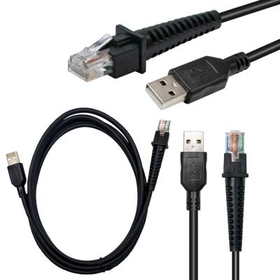 China 5m 16.4 feet USB to Rj48 cable for Datalogic GD4130 GD4110 GD4100 GD4330 GD4310 barcode scanner cables for sale