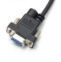 China Coiled Retractable Barcode Scanner Cables 3m 9.8ft Rs232 DB9 For Honeywell for sale