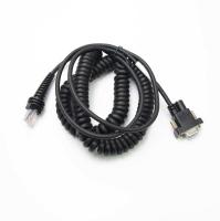 China Spiral Retractable DB9 RS232 Serial Cable For Honeywell 1300G 1400G for sale