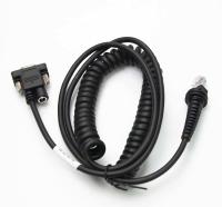 China Spiral Retractable DB9 RS232 Serial Cable For Honeywell 1300G 1400G for sale