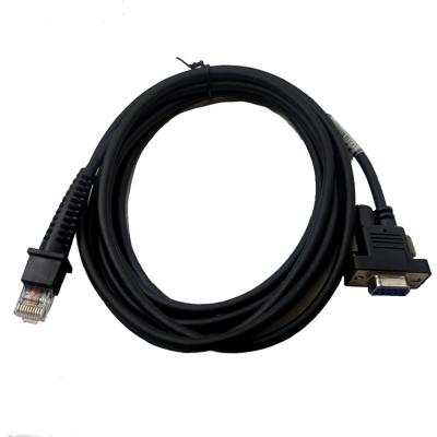 China Rs232 DB9 Female Scanner Data Cable PVC Material For Datalogic Gd4130 for sale