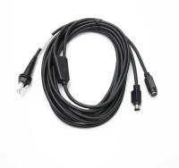China Black Compatible Scanner Data Cable Straight For 1902ghd 1902gsr for sale
