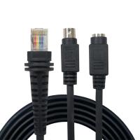China OEM 3m Barcode Scanner Cables , Ps2 Keyboard Cable For Honeywell 1300G 1400G for sale