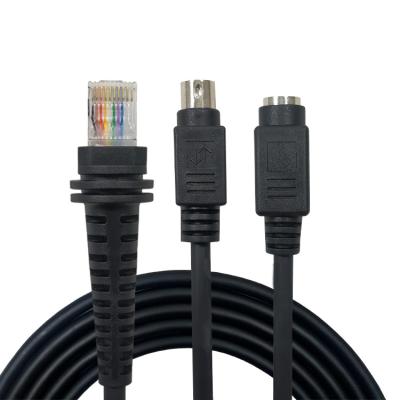 China OEM 3m Barcode Scanner Cables , Ps2 Keyboard Cable For Honeywell 1300G 1400G for sale