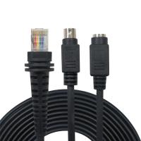 China Black Compatible Scanner Data Cable Straight For 1902ghd 1902gsr for sale