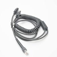China Ps2 KBW Wedge Barcode Scanner Cord Cable Spiral 3m 5m Length For Symbol for sale