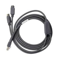 China 3M Compatible PS2 Keyboard Wedge Cable For LS2208 LS4208 Barcode Scanner for sale