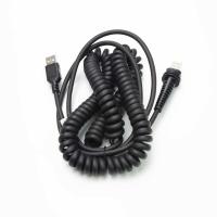 China Spiral PVC USB Barcode Scanner Cord For Honeywell 1900GSR 1902GHD for sale