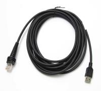 China 5m Barcode Scanner Cord USB A Male To Rj50 10P10C For Scanner Data Transmission for sale