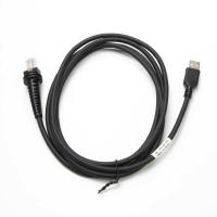 China Straight PVC Serial Cable Usb To Rj45 6.5ft For Barcode Scanner for sale